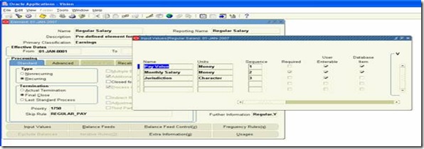 Oracle Applications: Configuration of Payroll